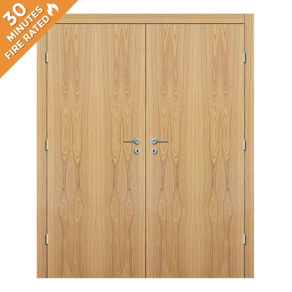 Stylish Wooden Double Leaf Doors | Sentry Doors